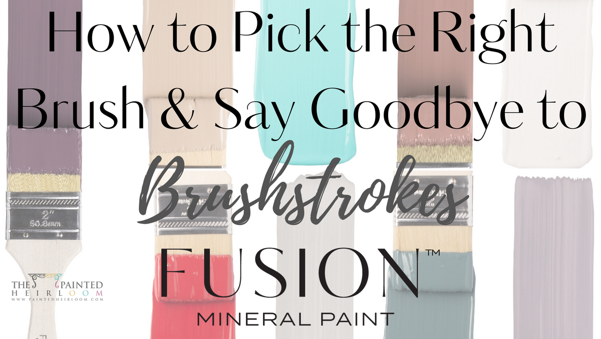 Picking the Right Brush and Avoiding the Dreaded Brushstroke – The ...