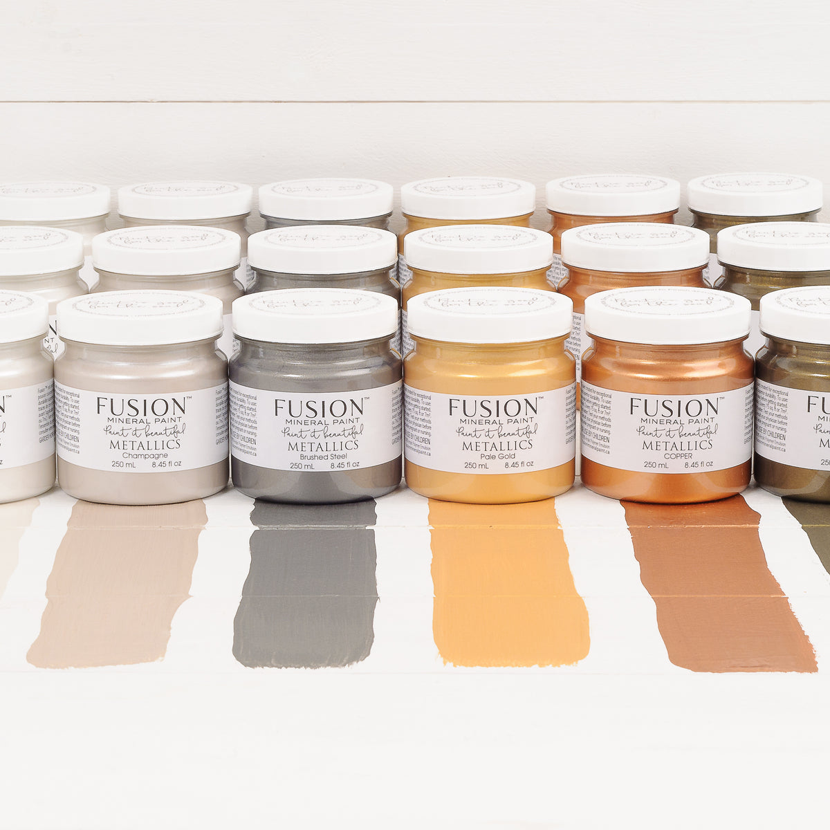 Metallic Fusion Mineral Paint @ The Painted Heirloom