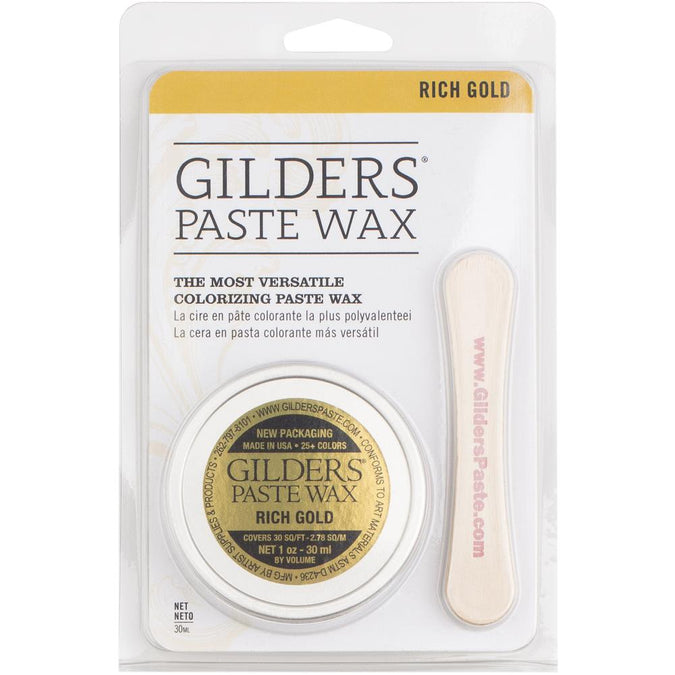 Gilders Paste Wax by Artist Supplies & Products – The Painted Heirloom