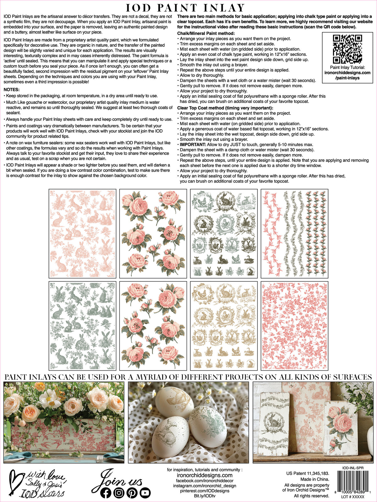 IOD 2025 Spring Collection by Iron Orchid Designs – The Painted Heirloom