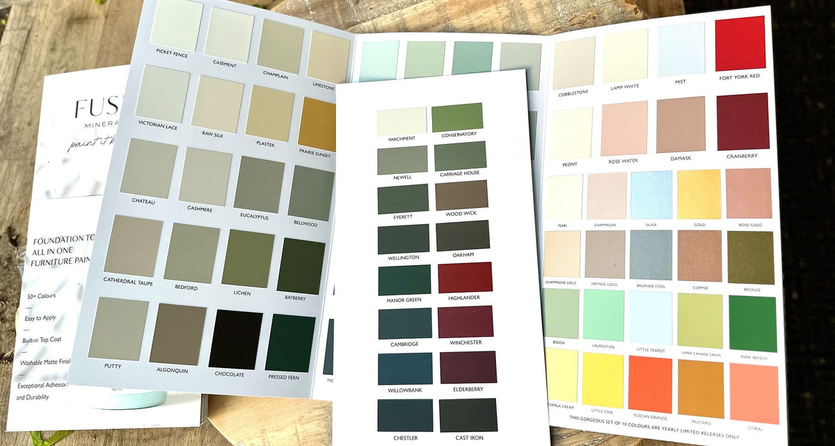 Fusion Paint Prep, Finishing, and Companions @ The Painted Heirloom