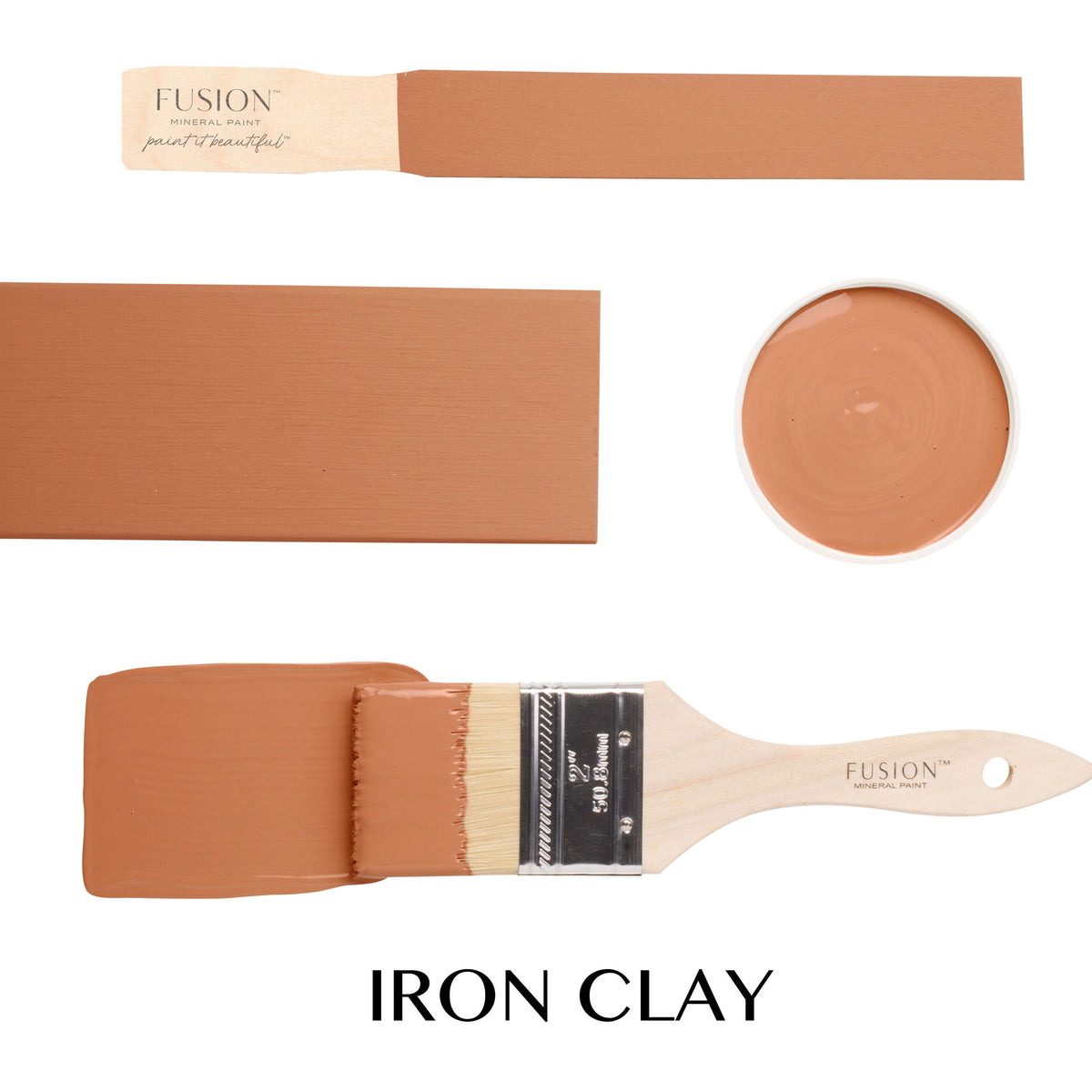 Iron Clay Fusion Mineral Paint | Buy @ The Painted Heirloom